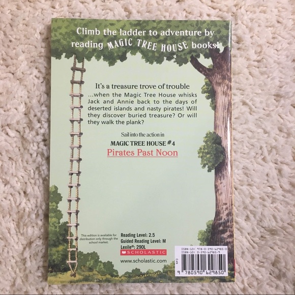 Other | Magic Tree House 4 Pirates Past Noon | Poshmark